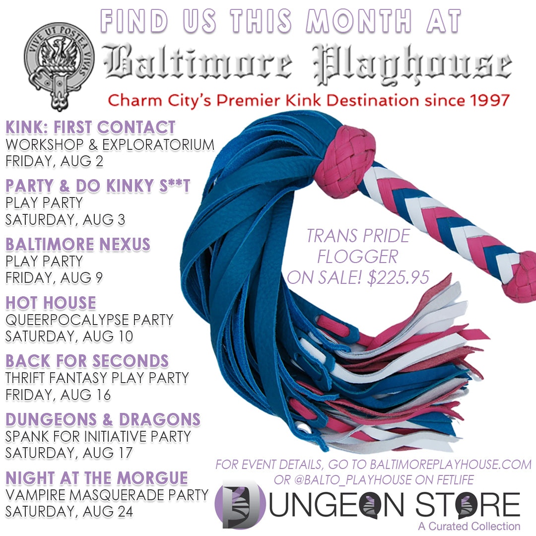 August at Baltimore Playhouse – The Dungeon Store
